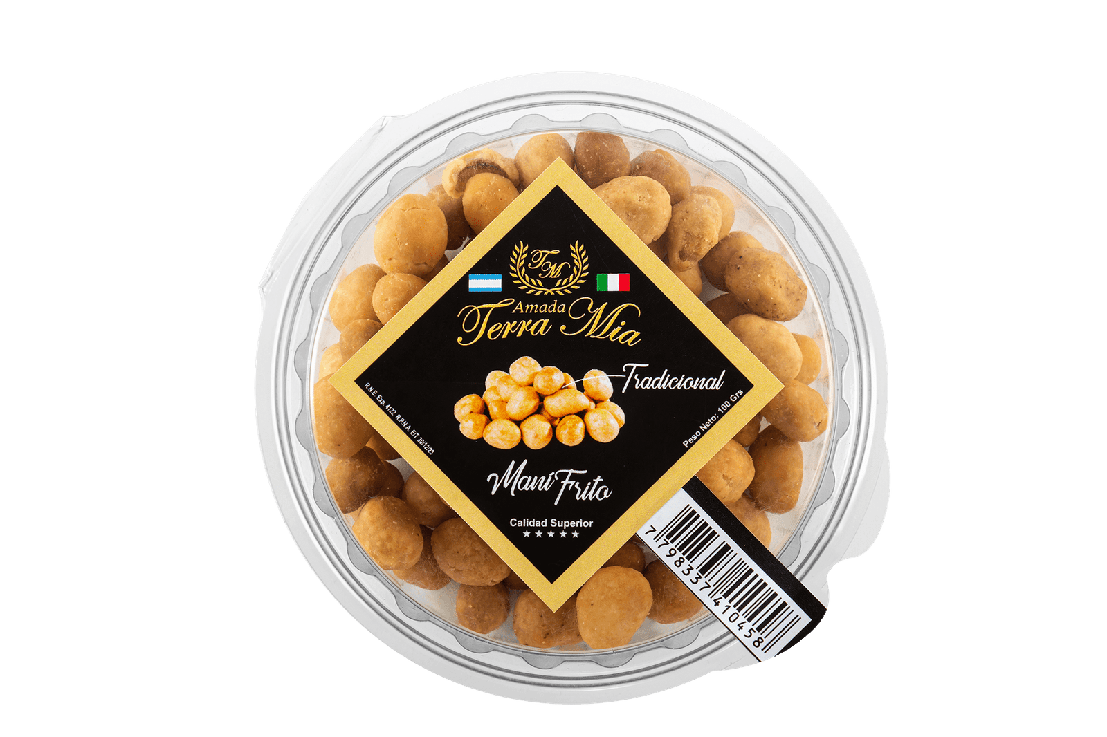 Maní japonés tradicional 100Gr – Amada Terra Mia